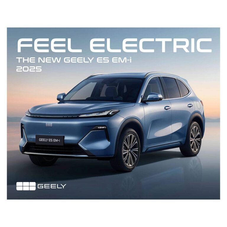 Feel Electric - The New Geely E5 EM-i 2025 - Solartech Wholesales and ...